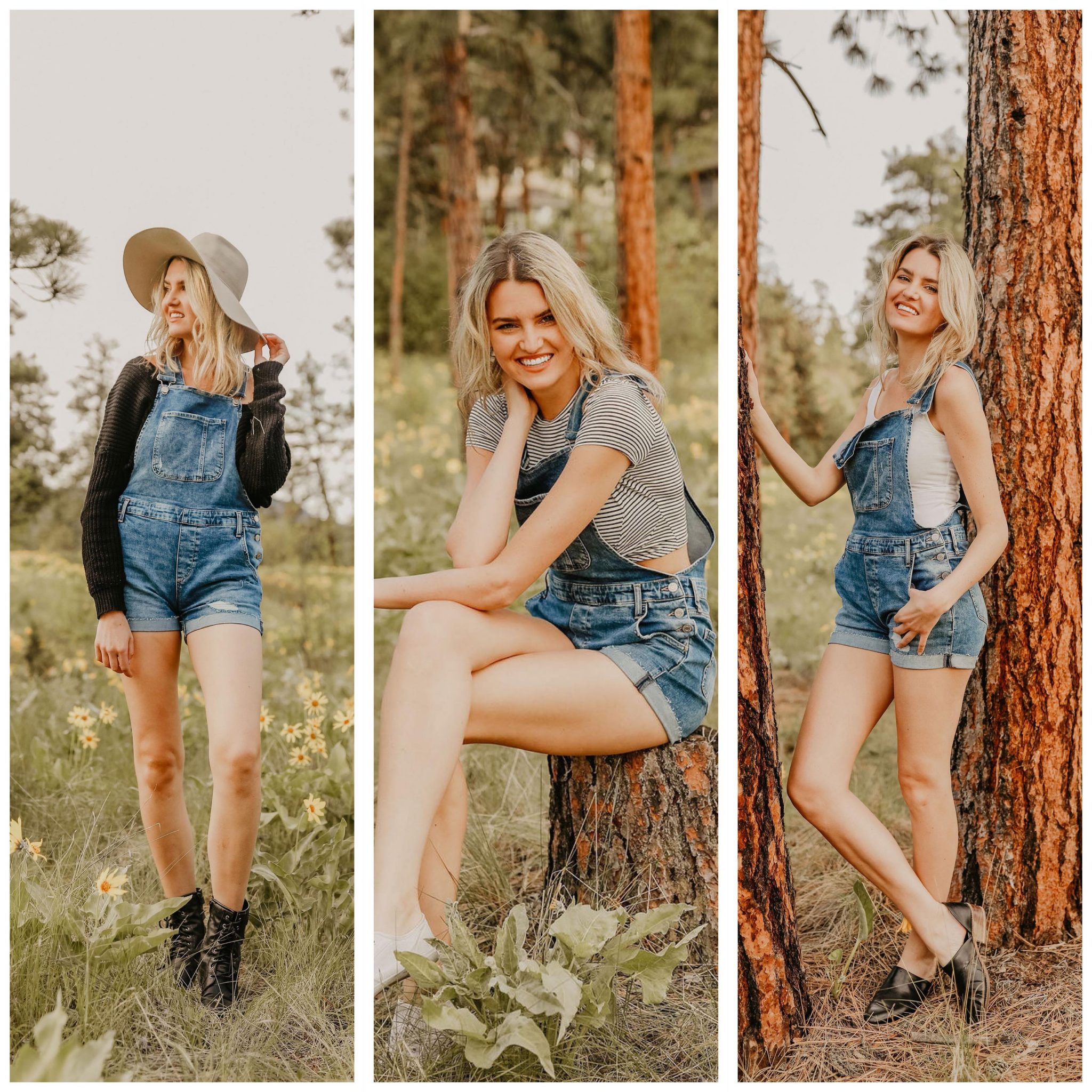 How to style overalls 3 different ways - StuffwithSvet by Jenna Swetlikoff